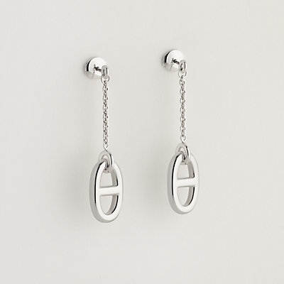 Chaine d'ancre Punk single ear cuff | Hermès USA Chaine d'ancre Punk single ear cuff | Hermès USA